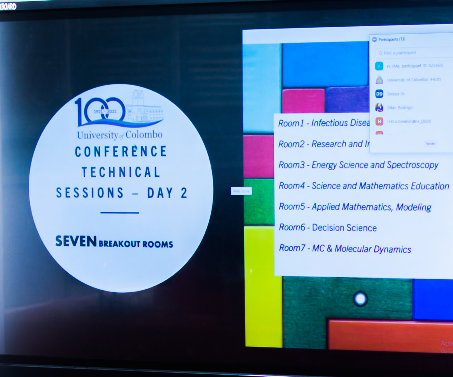 Special Sessions | Centre for Mathematical Modelling